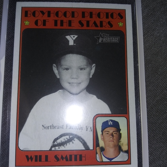 MLB | Toys | Will Smith Childhood Photos Card | Poshmark
